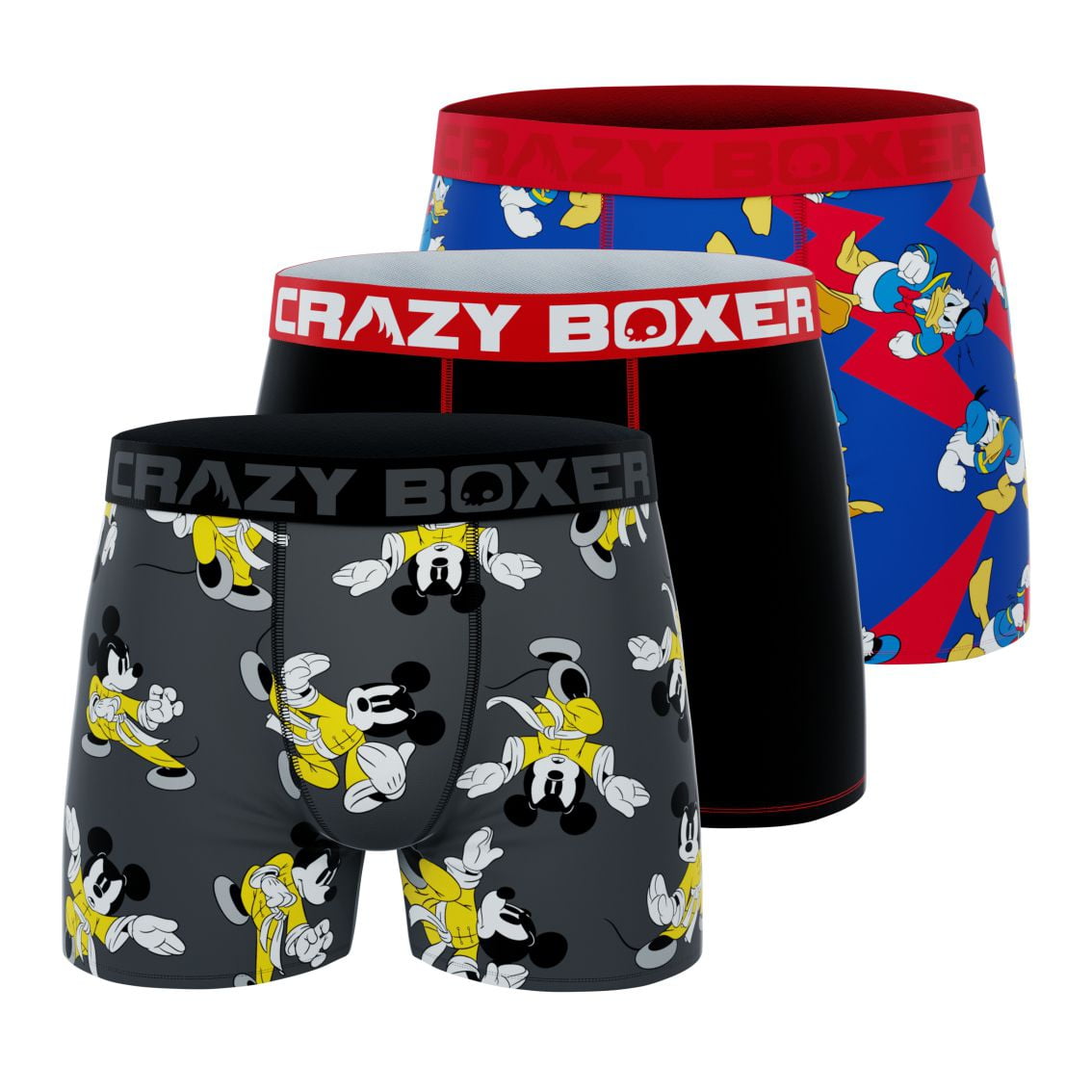 CRAZYBOXER Men's Underwear Disney Classic Original Non-slip waistband ...