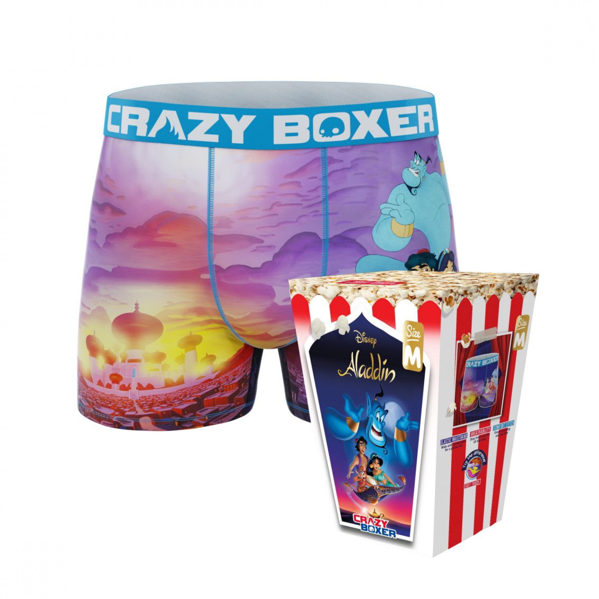 CRAZYBOXER Men's Underwear Disney Classic Stretch Breathable Boxer ...