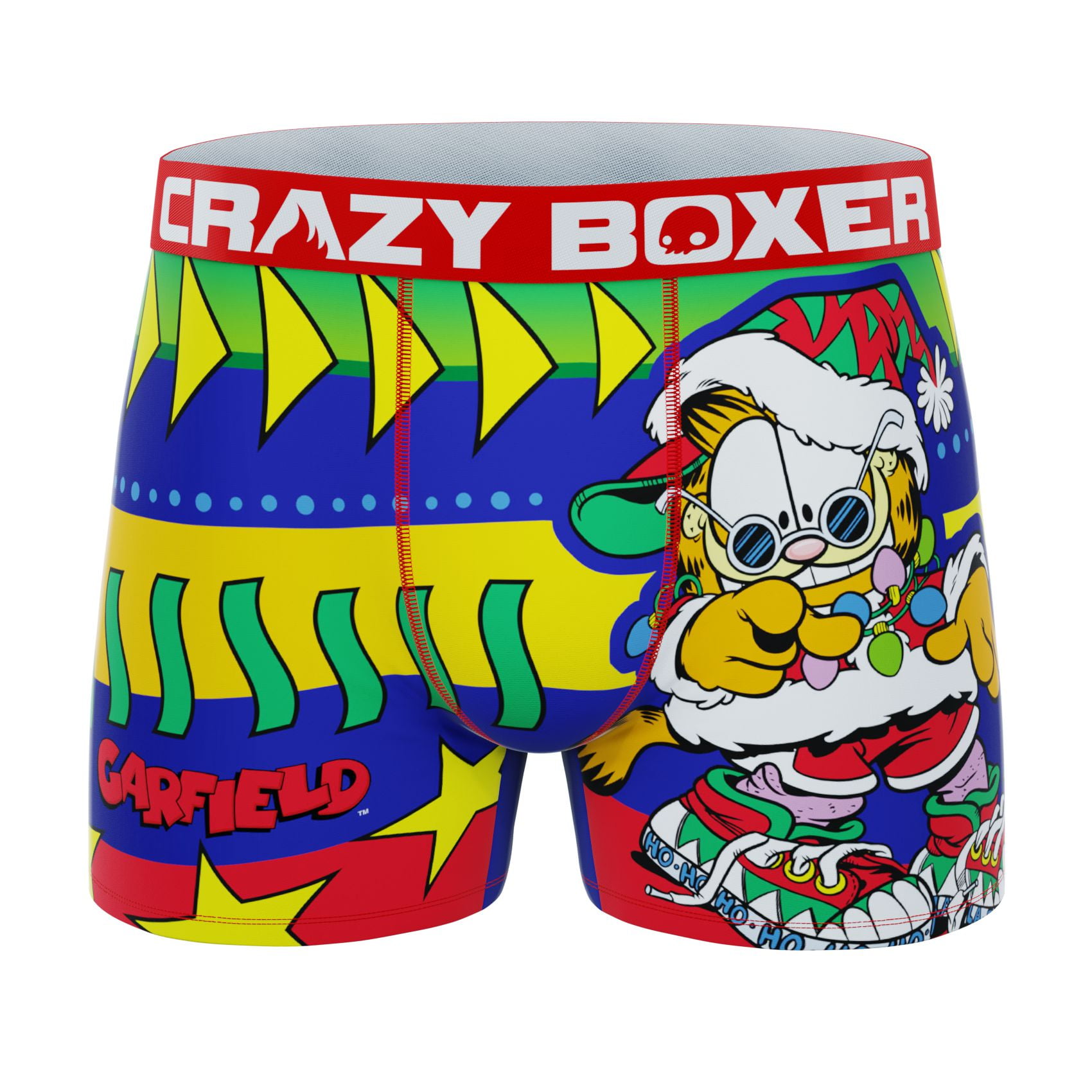 CRAZYBOXER Men's Underwear Garfield Distortion-free Resistant Boxer ...