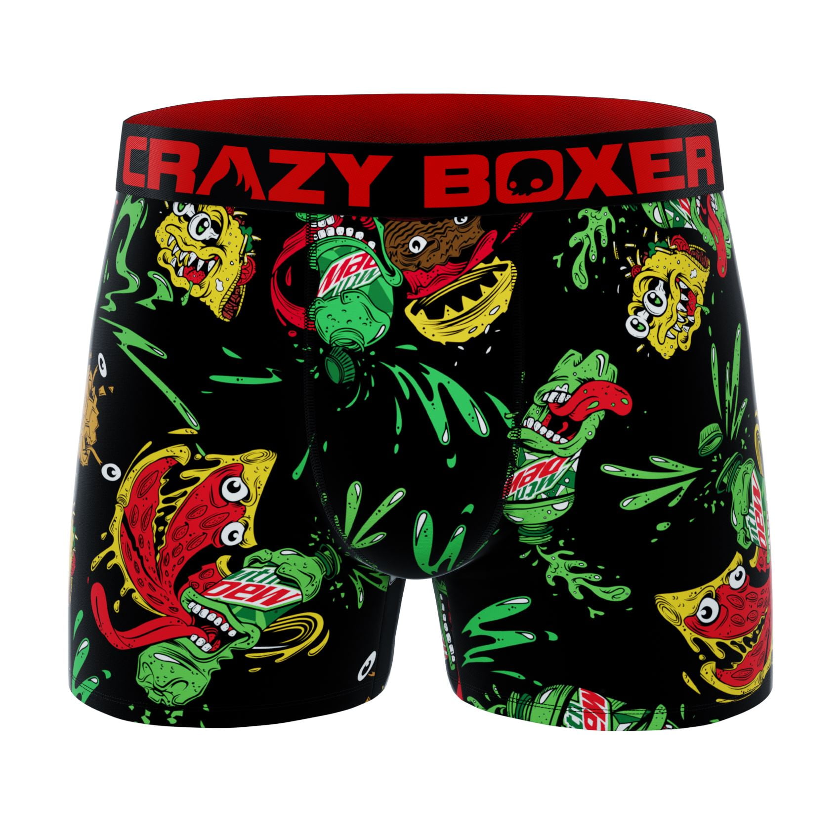 CRAZYBOXER Men's Underwear Mountain Dew Comfortable Distortion-free ...