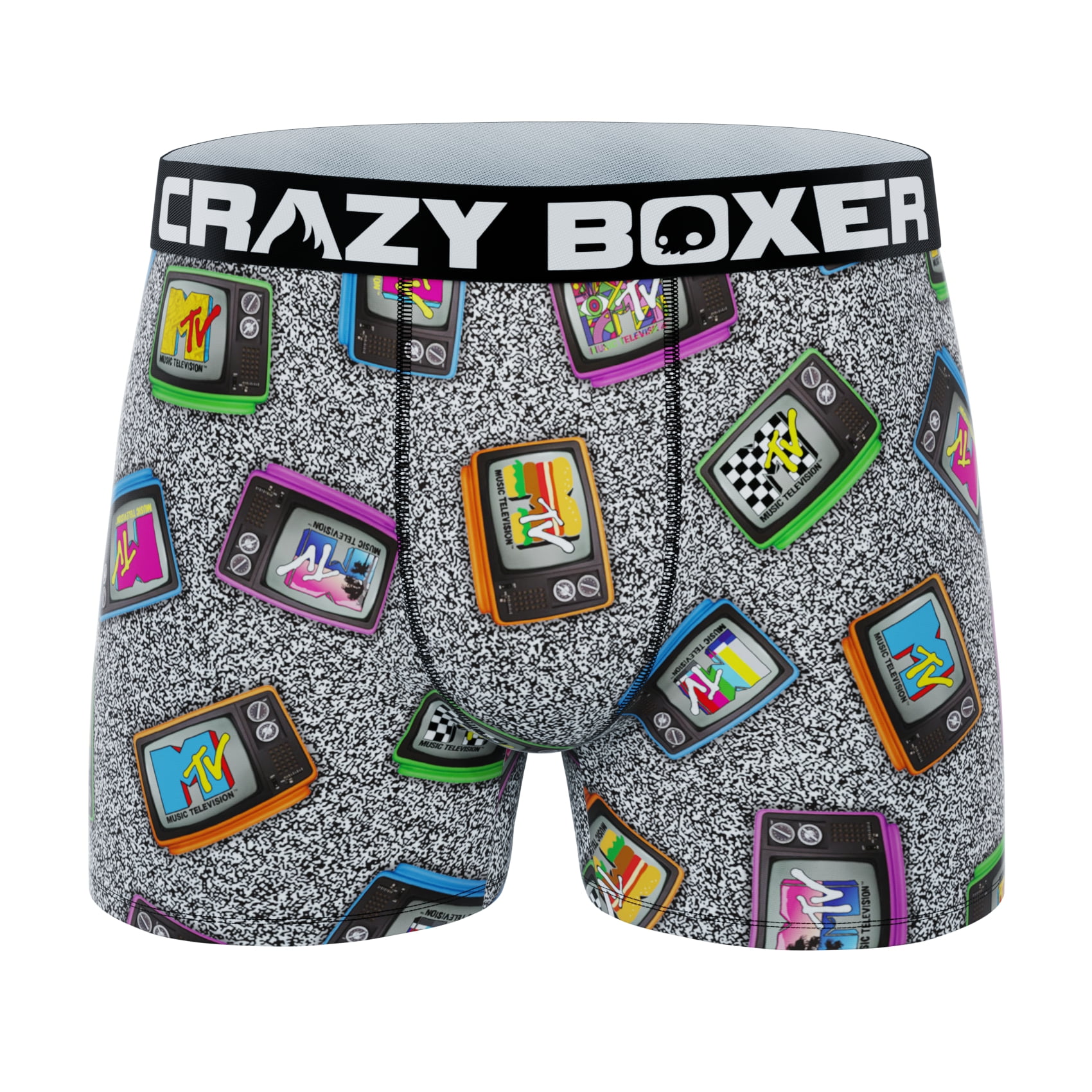 CRAZYBOXER Men's Underwear Mtv Freedom of movement Stretch Boxer Brief ...