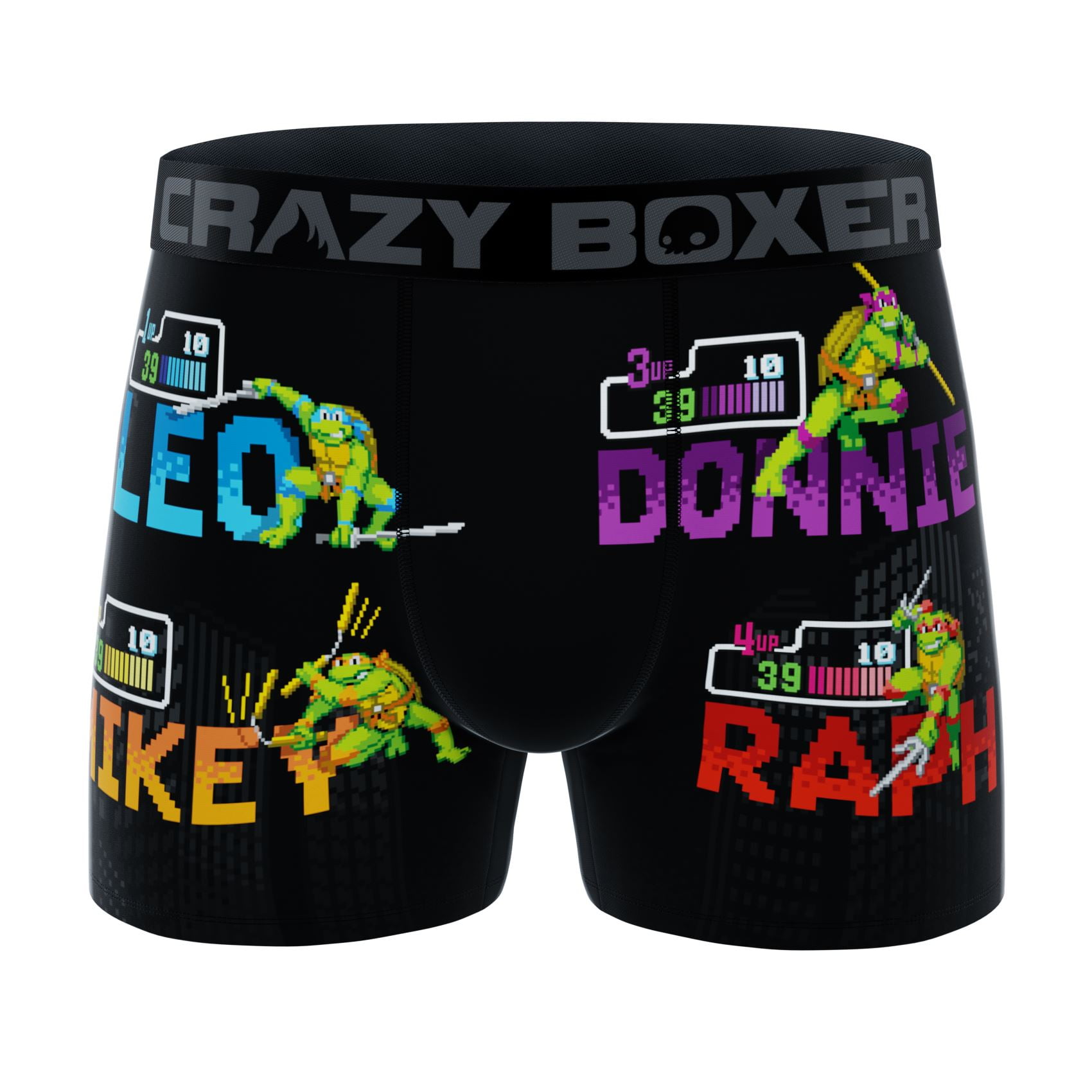 CRAZYBOXER Men's Underwear Ninja Turtles Distortion-free Non-slip ...