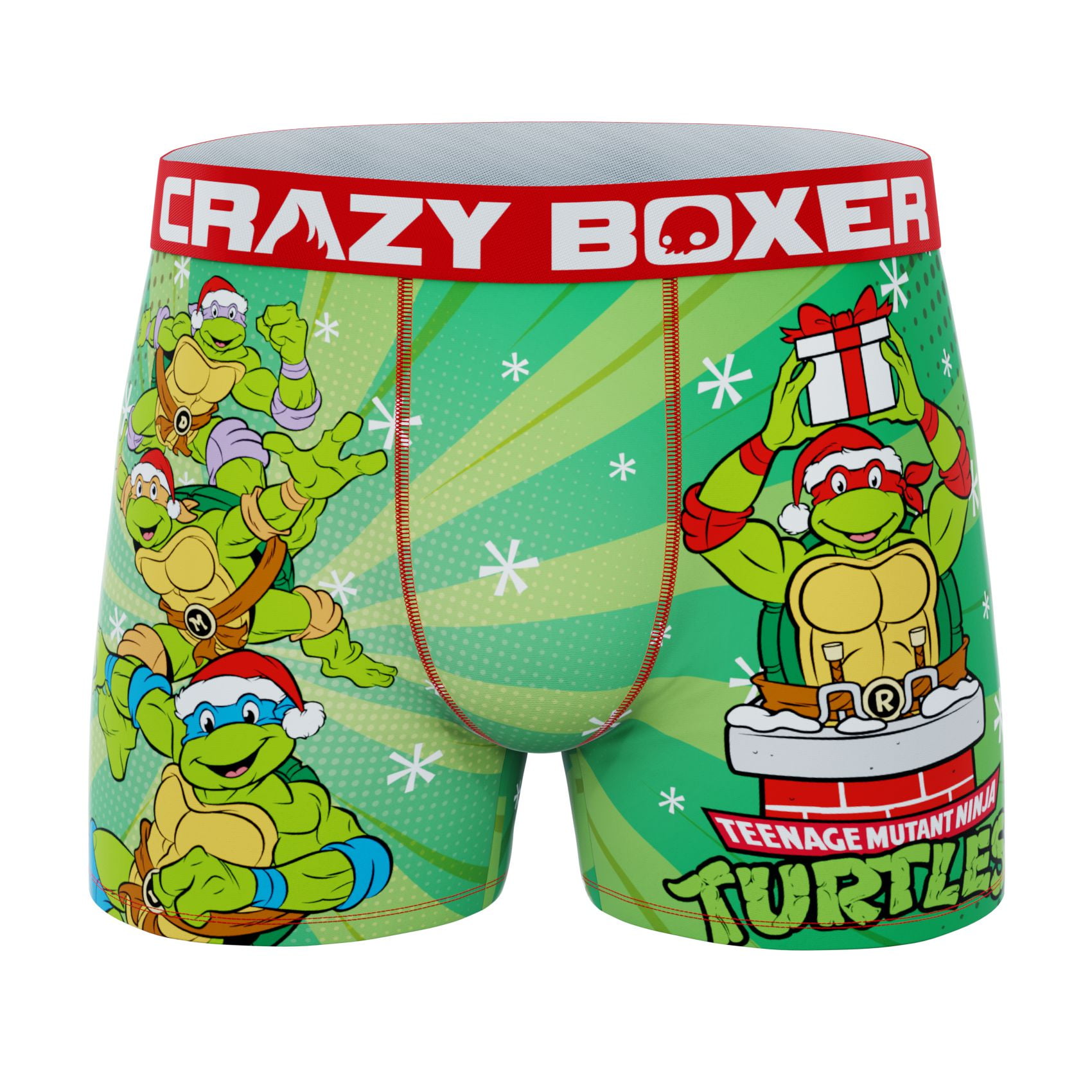 CRAZYBOXER Men's Underwear Ninja Turtles Non-slip waistband Breathable ...