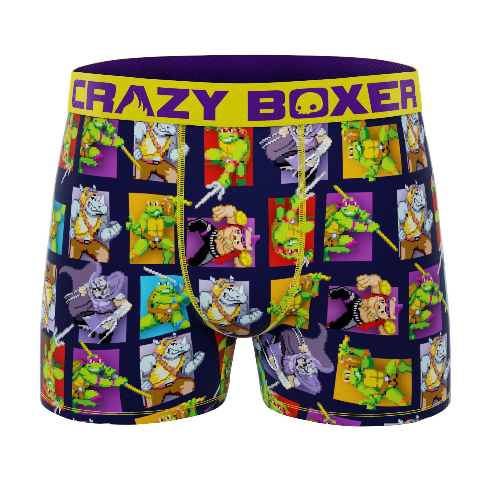 CRAZYBOXER Men's Underwear Ninja Turtles Non-slip waistband Perfect fit ...