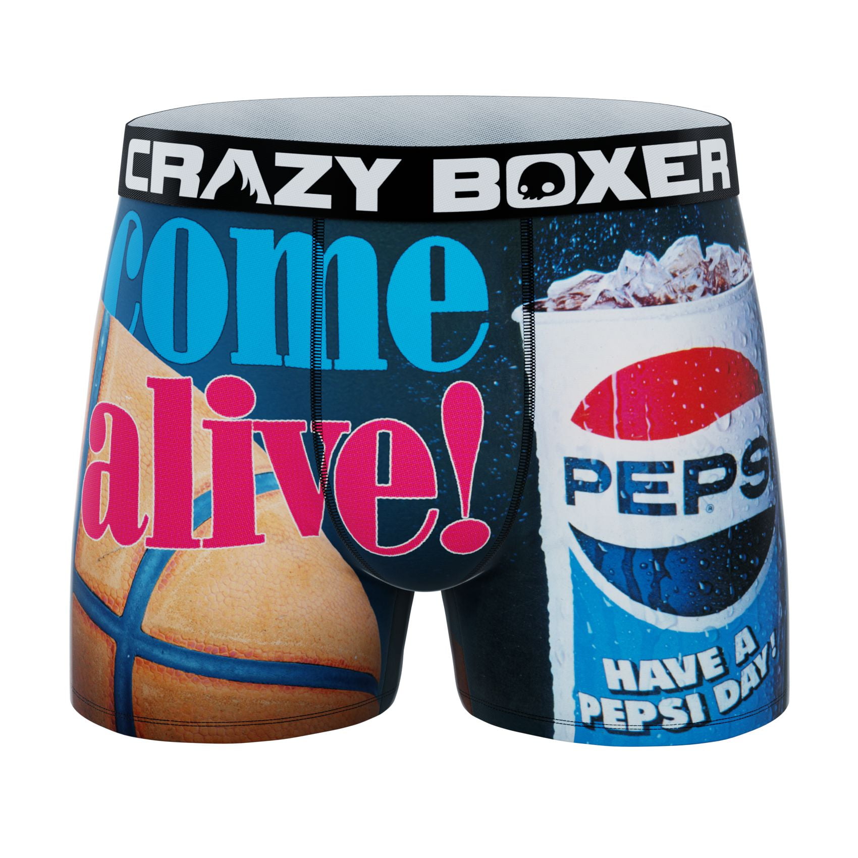 CRAZYBOXER Men's Underwear Pepsi Comfortable Perfect fit Boxer Brief ...