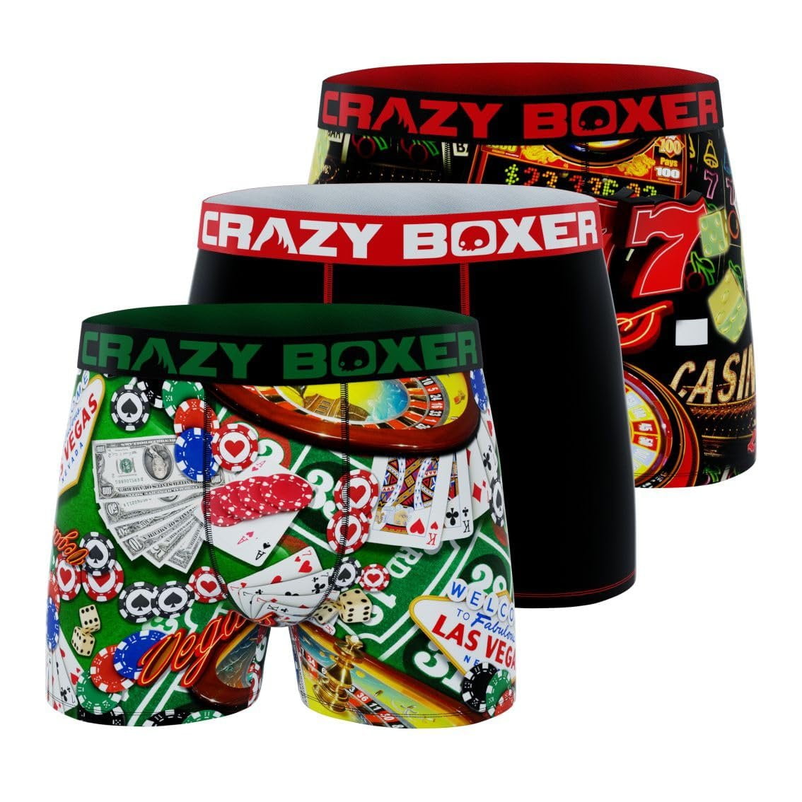 CRAZYBOXER Men's Underwear Resistant Freedom of movement Boxer Brief ...