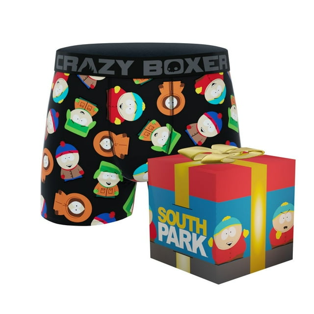 CRAZYBOXER Men's Underwear South Park Freedom of movement Stretch Boxer ...