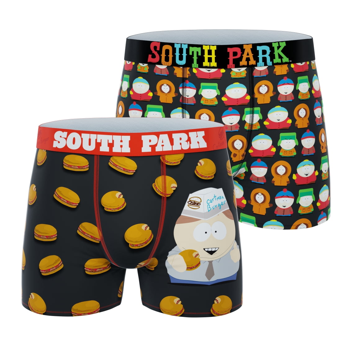 CRAZYBOXER Men's Underwear South Park Resistant Breathable Boxer Brief ...