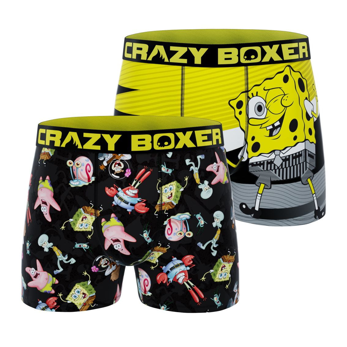 CRAZYBOXER Men's Underwear Spongebob Squarepants Freedom of movement ...