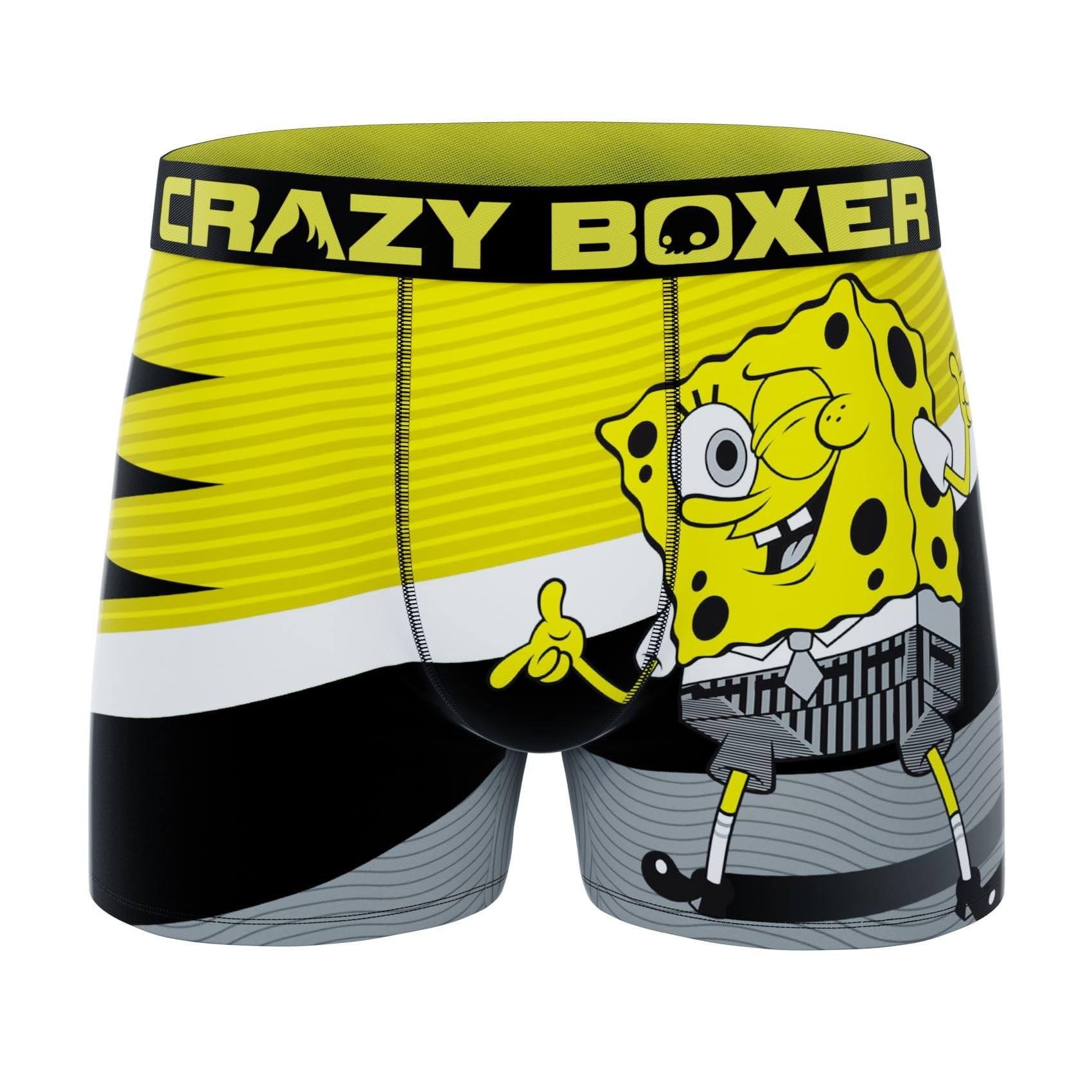 CRAZYBOXER Men's Underwear Spongebob Squarepants Soft Distortion-free ...