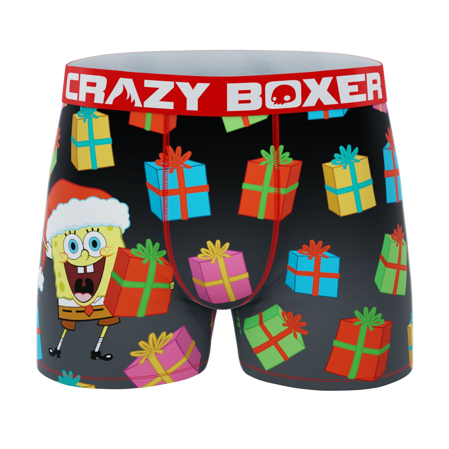 CRAZYBOXER Men's Underwear Spongebob Squarepants Soft Resistant Boxer ...