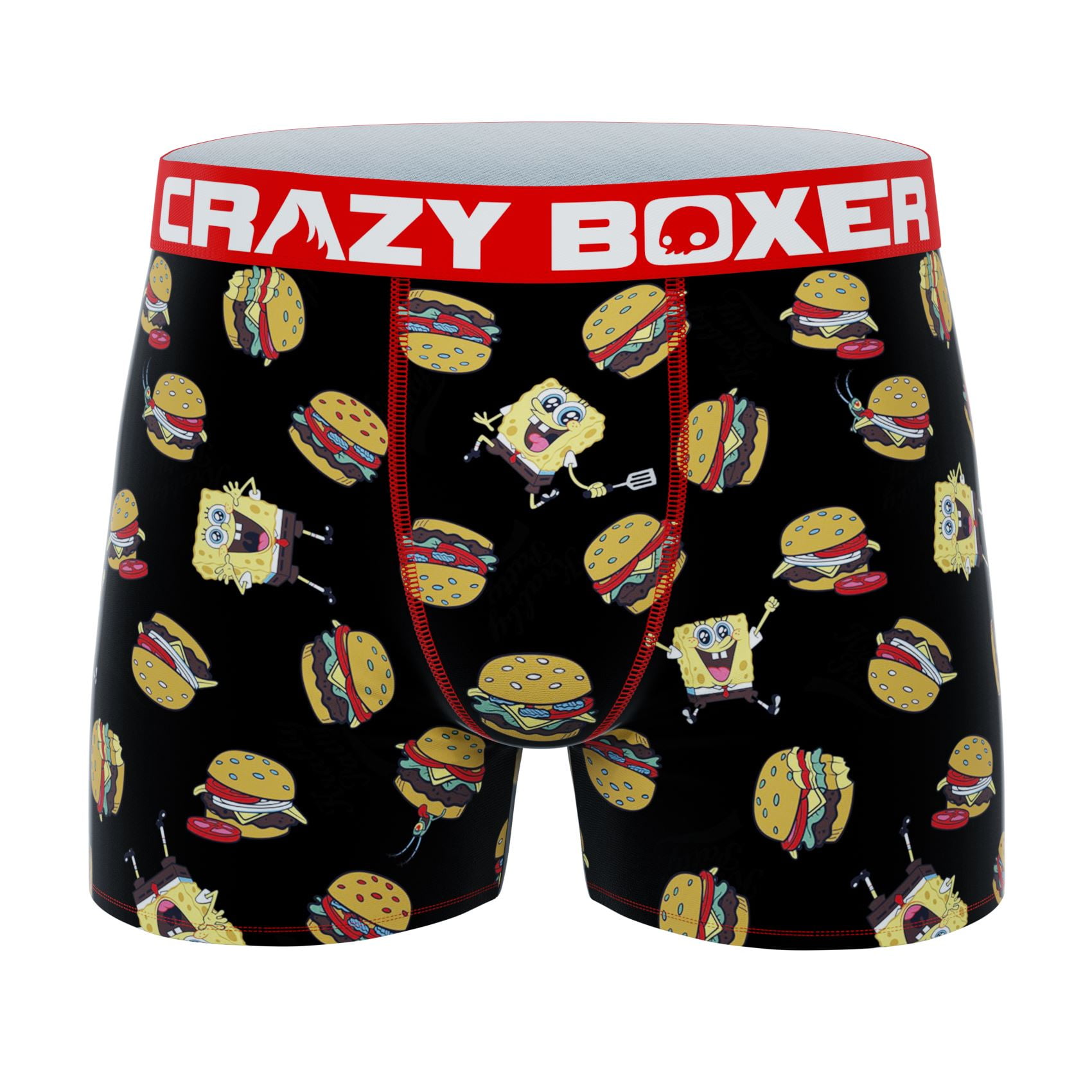CRAZYBOXER Men's Underwear Spongebob Squarepants Stretch Breathable ...