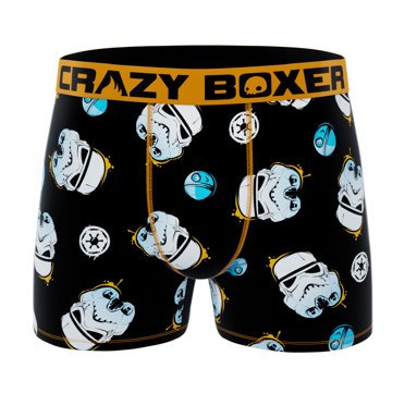 Crazy Cool Men's Cotton Boxer Briefs 3-Pack, Skull (L) - Walmart.com