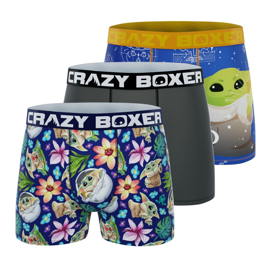 CRAZYBOXER Men's Underwear The Mandalorian Space Non-slip waistband ...