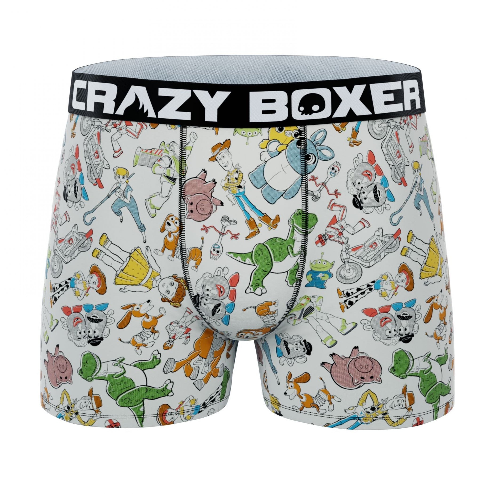 CRAZYBOXER Men's Underwear Toy Story Non-slip waistband Original Boxer ...