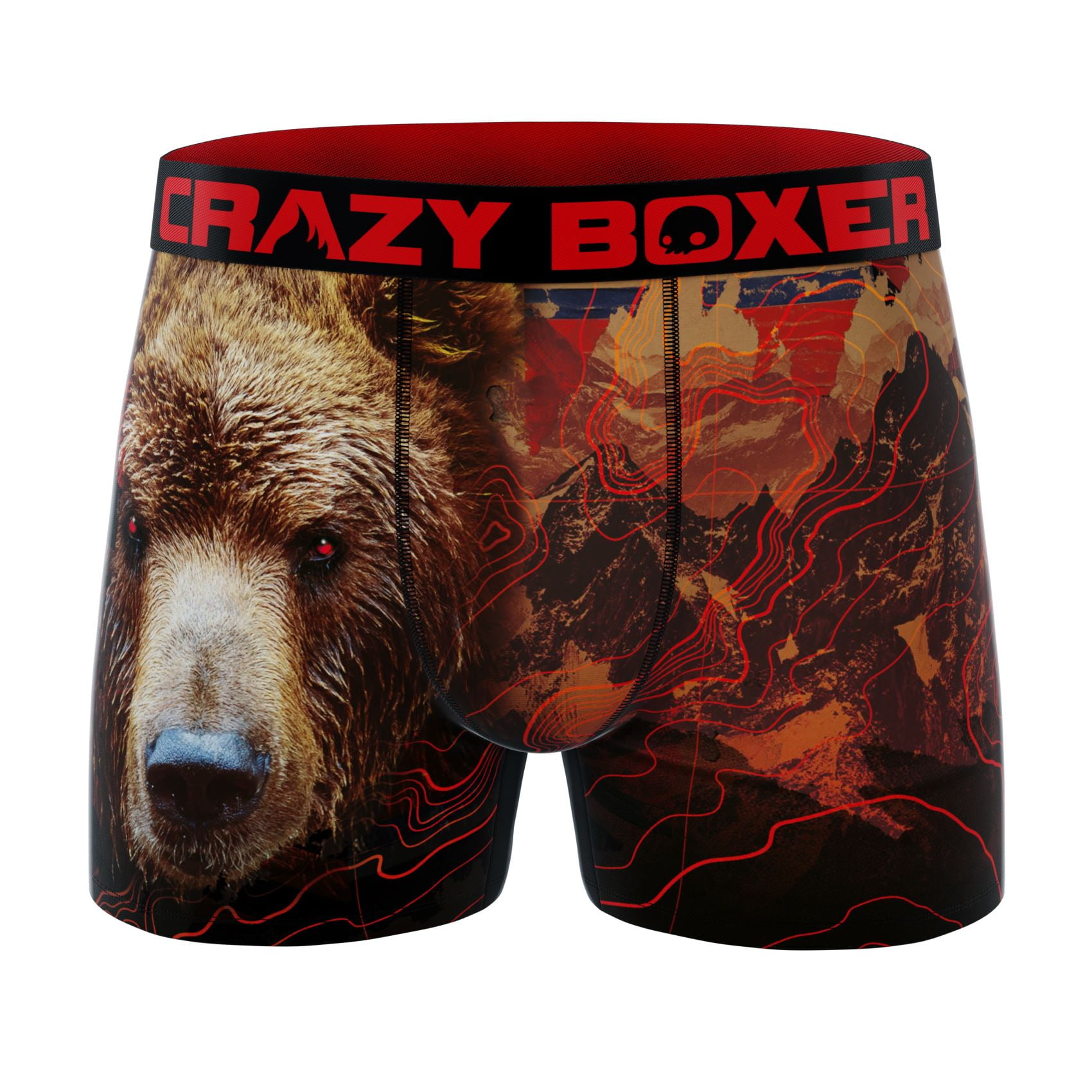 CRAZYBOXER Outdoor Bear Men's Boxer Briefs - Walmart.com