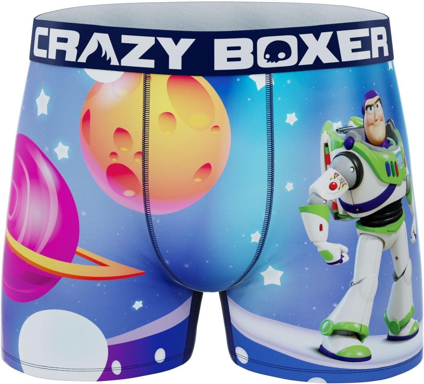 CRAZYBOXER Pixar Toy Story Outer Space Men's Boxer Briefs (Figurine ...