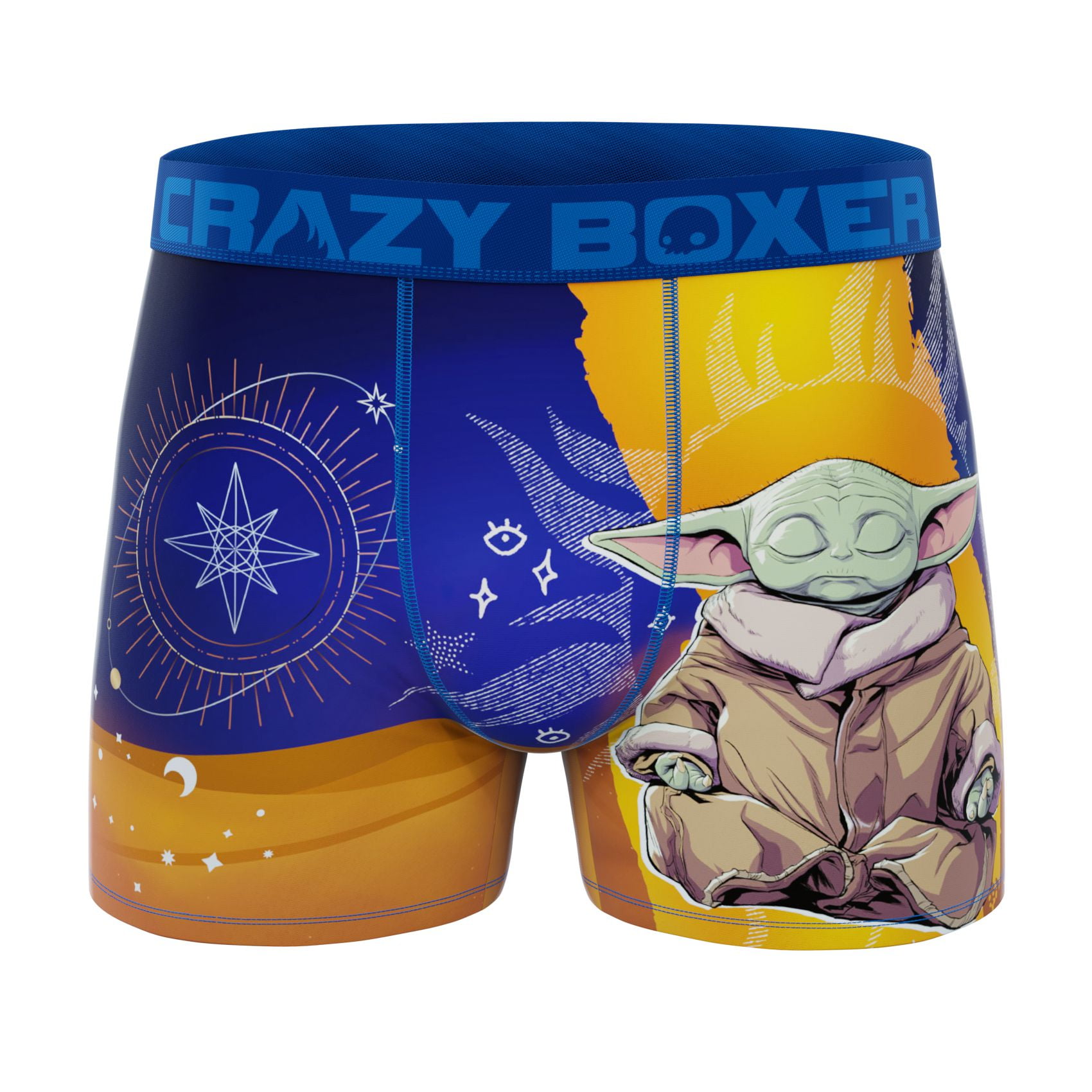 CRAZYBOXER The Mandalorian Meditating Goru Men's Boxer Briefs - Walmart.com