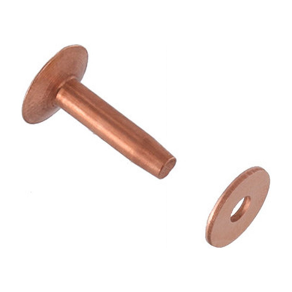 CRB09 #9 Copper Rivets w/ Burrs, Solid Copper (1lb. bag) - Walmart.com