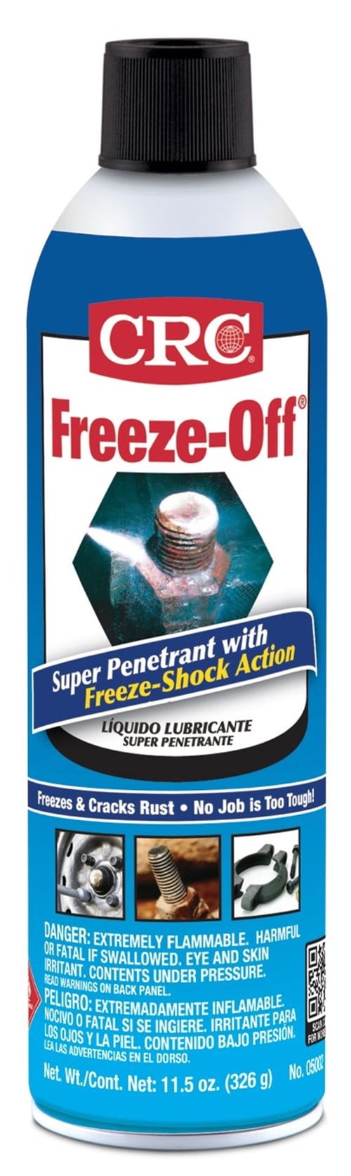 CRC 05002 Freeze-Off Super Penetrant with Freeze-Shock Action - 11.5 oz ...