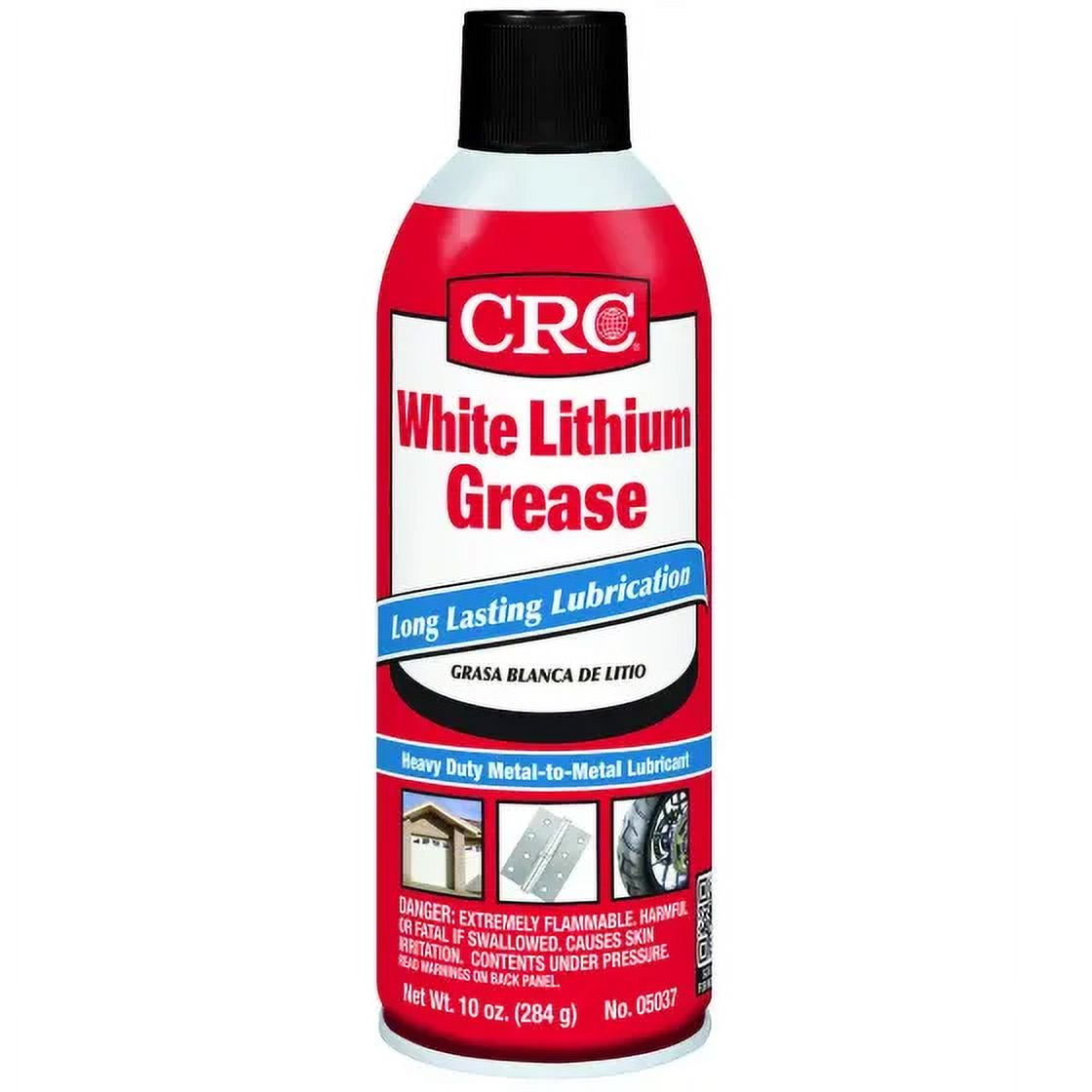 CRC 05037 Sta-Lube Lithium Grease, 10 Ounce Aerosol Can, off-White ...