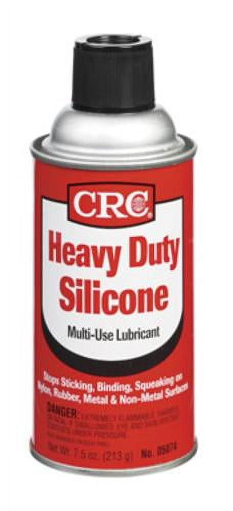 CRC 05074 Heavy-Duty Silicone Spray Lubricant, 7.5 Oz, Each - Walmart.com