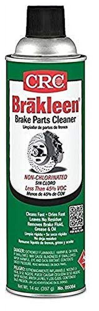 CRC 05084 BRAKLEEN Brake Parts Cleaner - Non-Chlorinated - 14 Wt Oz (6 ...