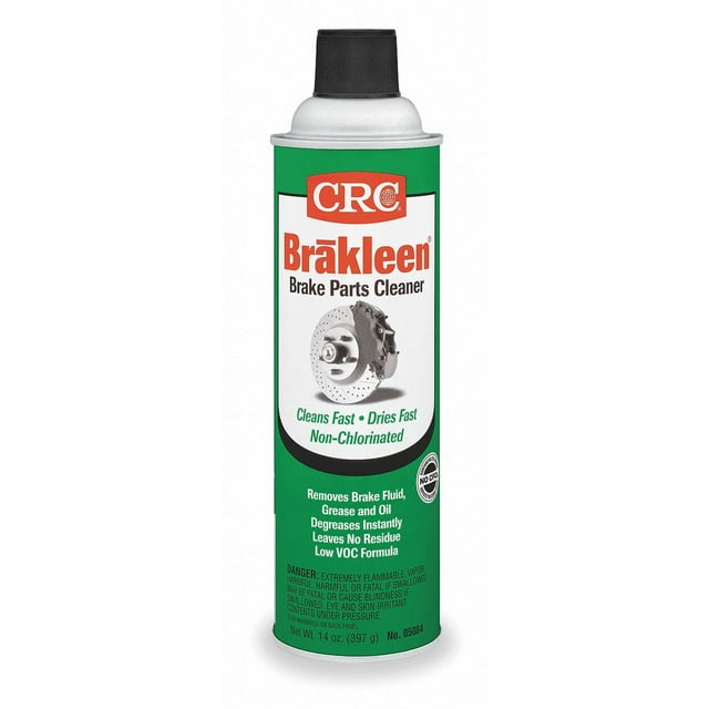 CRC 05084 Brakleen Non-Chlorinated Brake Parts Cleaner - 14 oz ...