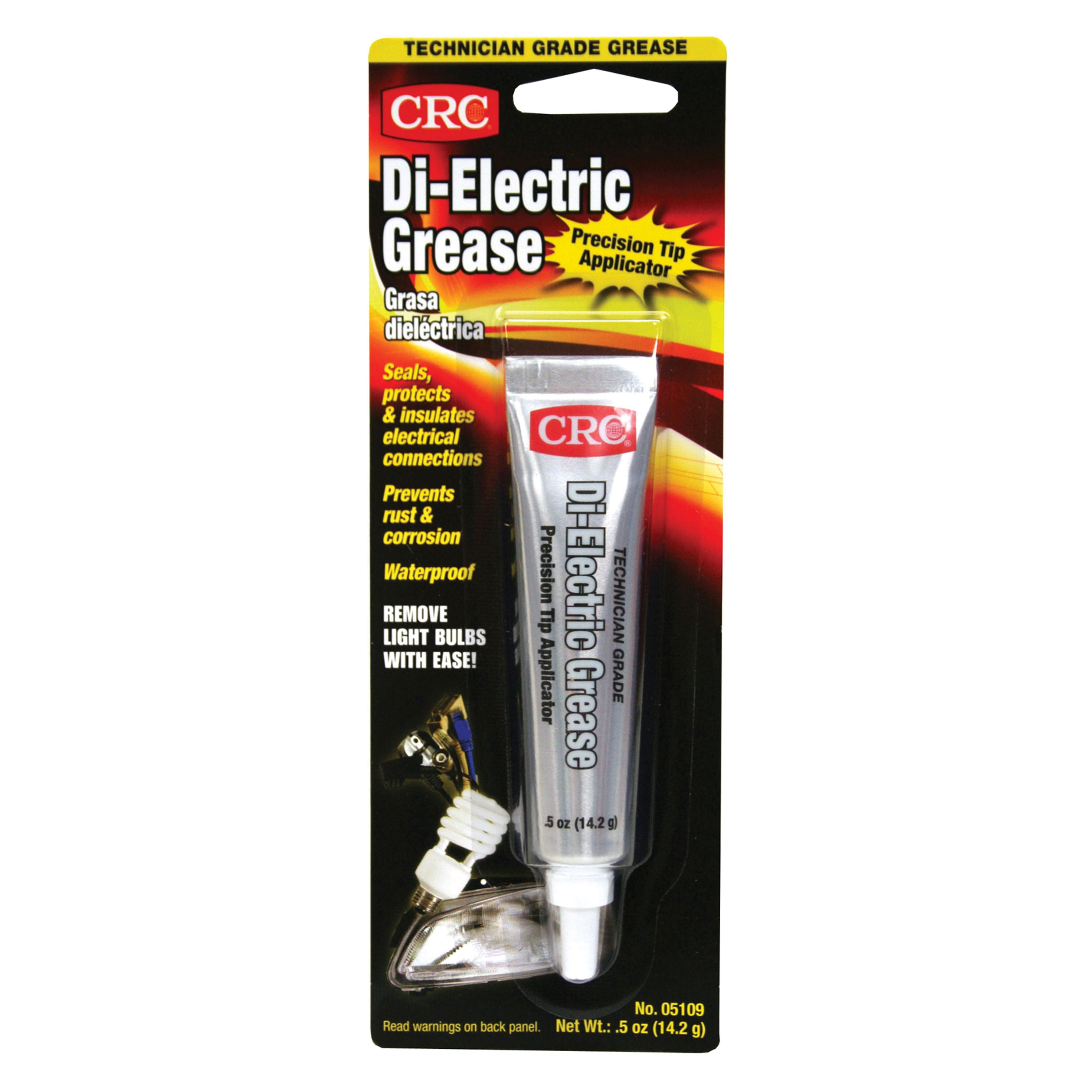 CRC 05109 Dielectric Grease with Precision Tip Applicator - 0.5 oz ...