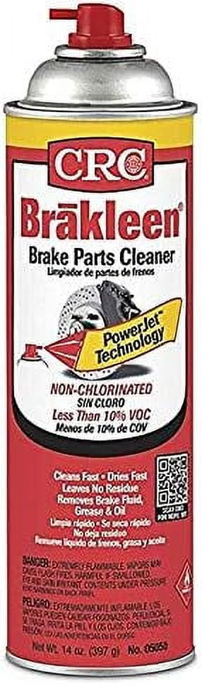 CRC Brakleen Brake Parts Cleaner - 50 State Formula with PowerJet ...