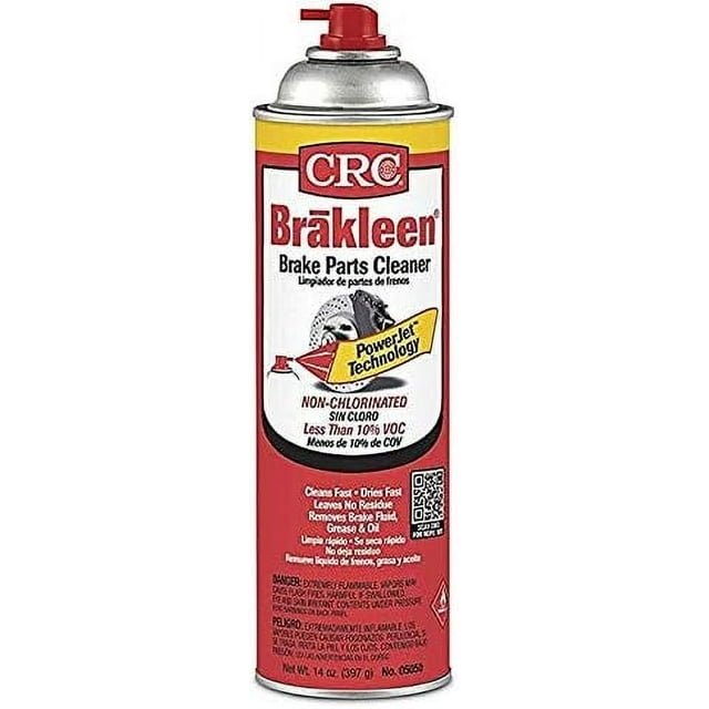 CRC Brakleen Brake Parts Cleaner - 50 State Formula with PowerJet ...