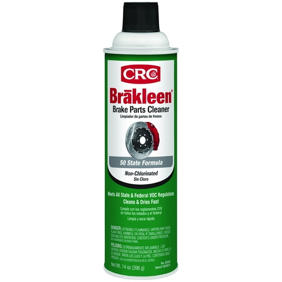 CRC Brake Parts Cleaner 168 fl oz Case for Grease, Brake Dust, and Oil ...