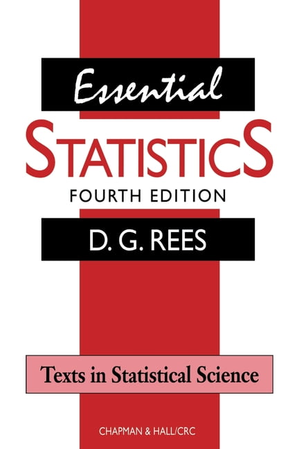 CRC/C&h Texts in Statistical Science (Pa Essential Statistics, (Paperback) - Walmart.com