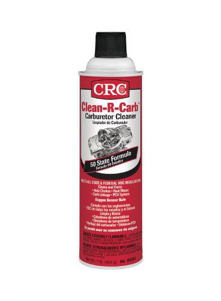 CRC Clean-R-Carb Carburetor Cleaner (50 State Formula), 16 Wt Oz ...