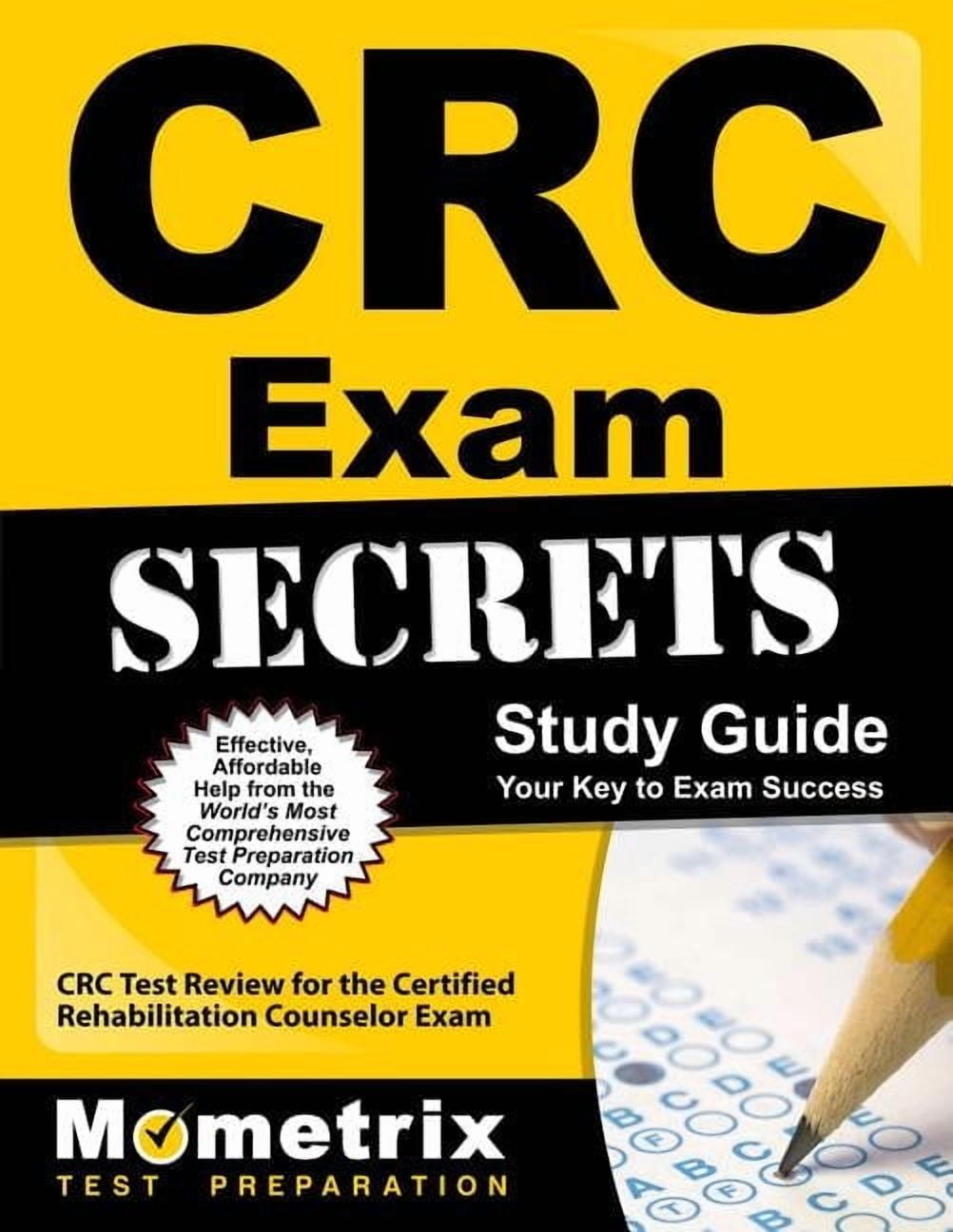CRC Exam Secrets Study Guide : CRC Test Review for the Certified ...