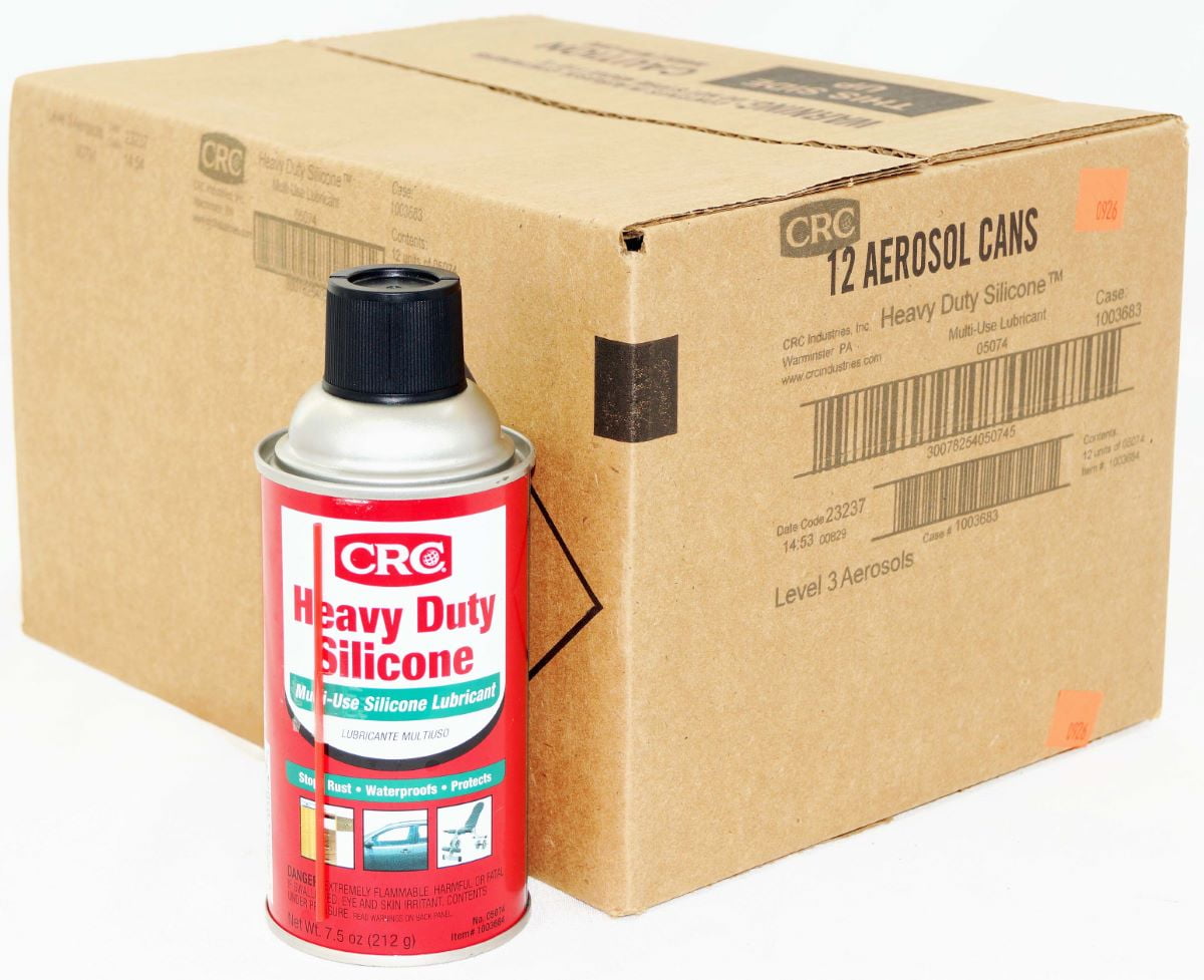 CRC Heavy Duty Silicone Multi-Use Lubricant 05074 Silicone Lubricant ...