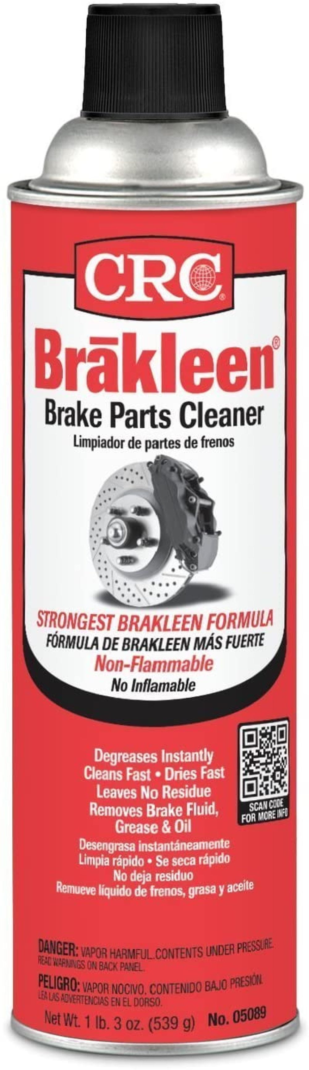 Taliaposy Non-Flammable CRC05089 Brake Parts Cleaner Liquid, 19 oz ...