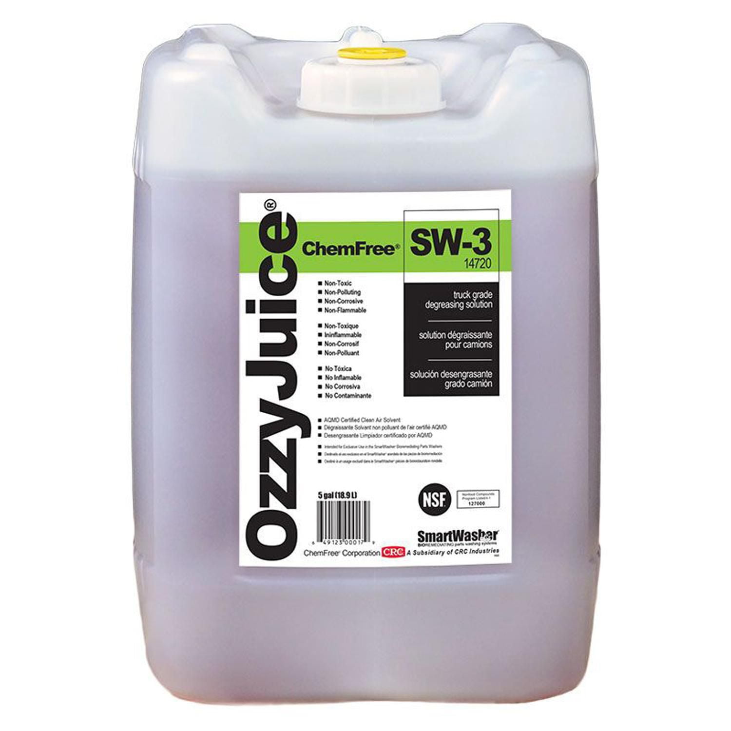 CRC Industries Ozzy Juice Truck Grade Degreasing Solution, 5 Gal ...