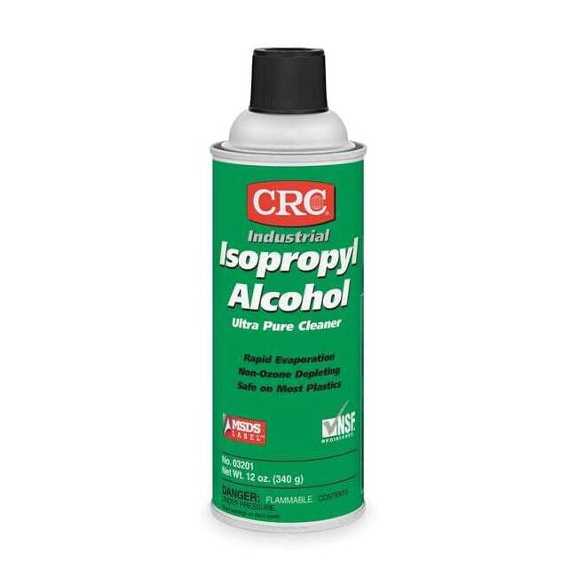 CRC Isopropyl Alcohol Industrial Based Cleaning Spray, 16 oz Aerosol ...