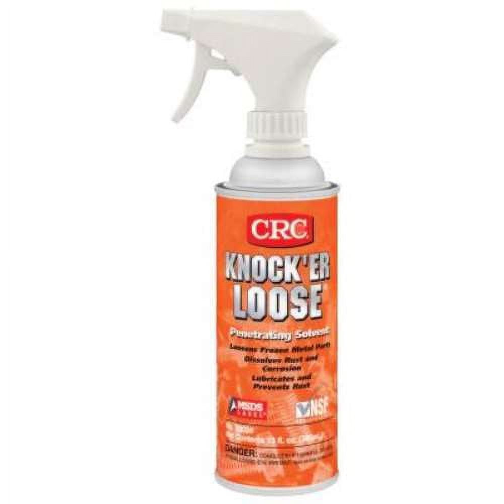 CRC Knock'er Loose Penetrating Solvents, 16-oz. Aerosol Can w/Trigger ...