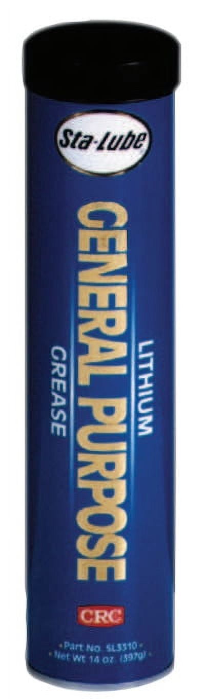 CRC Lithium General Purpose Grease, 14-oz. Cartridge - 10 CTG (125 ...
