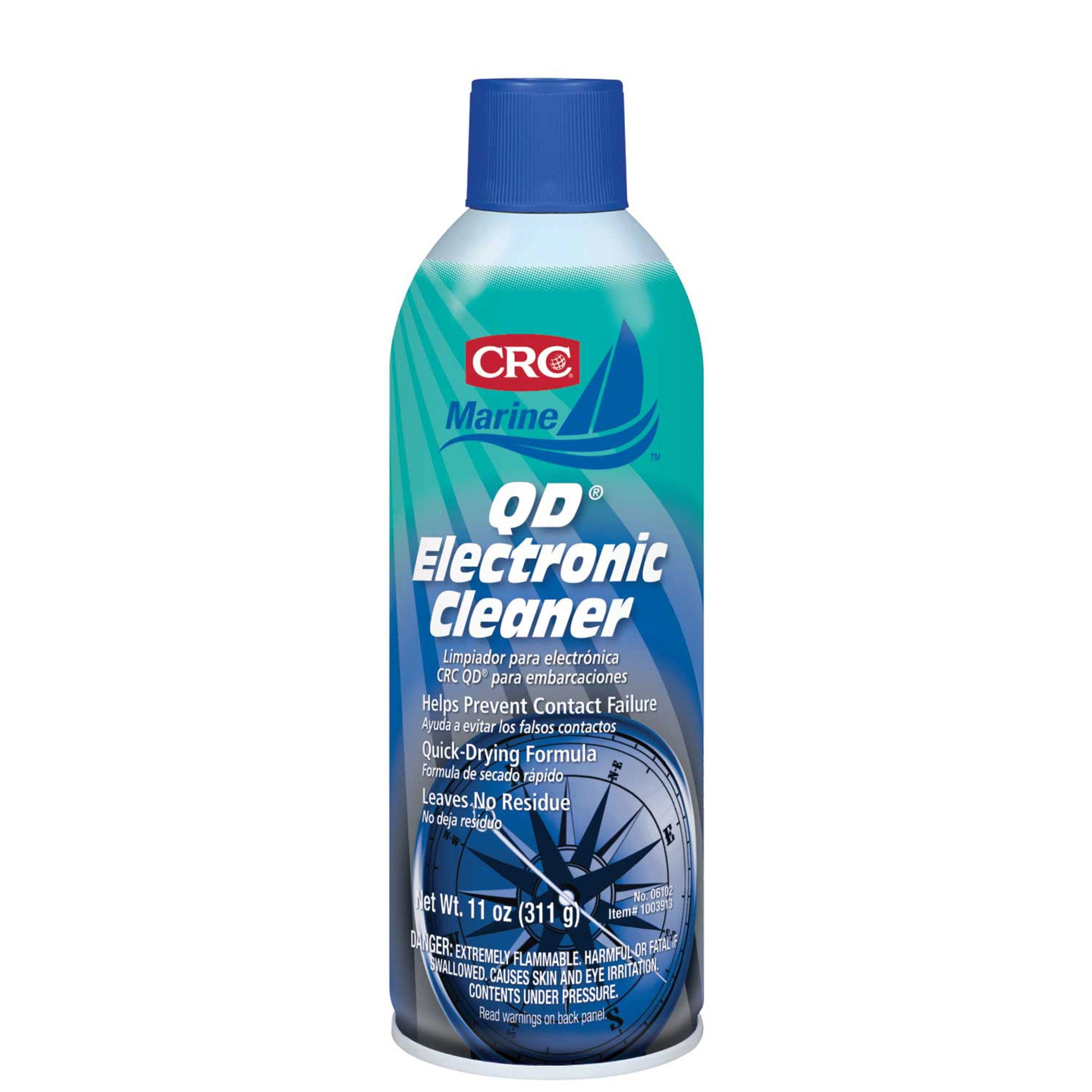 CRC 06102 Marine QD Electronic Cleaner - 11 oz. - Walmart.com