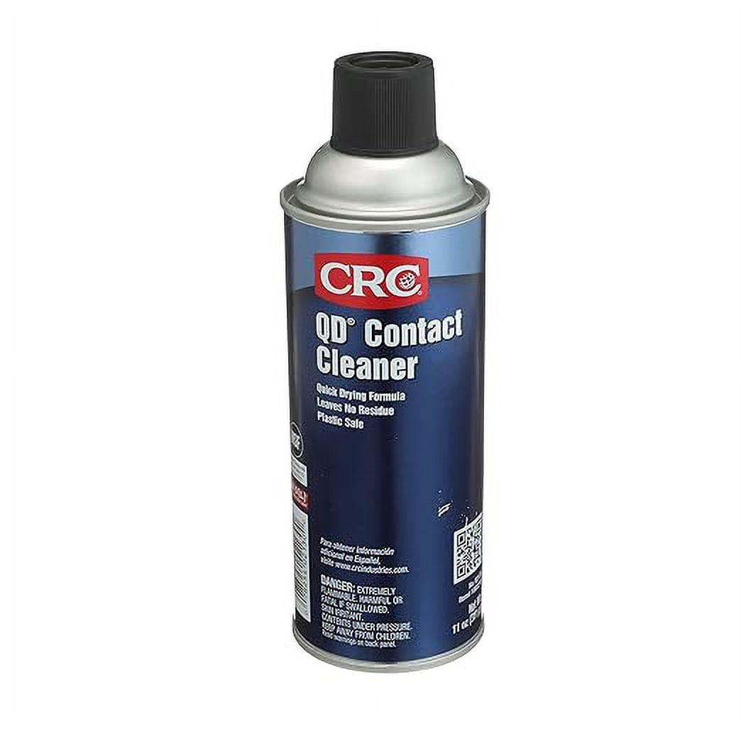 CRC QD Contact Cleaner, 11 Wt Oz, Industrial Strength, Quick Drying, No ...