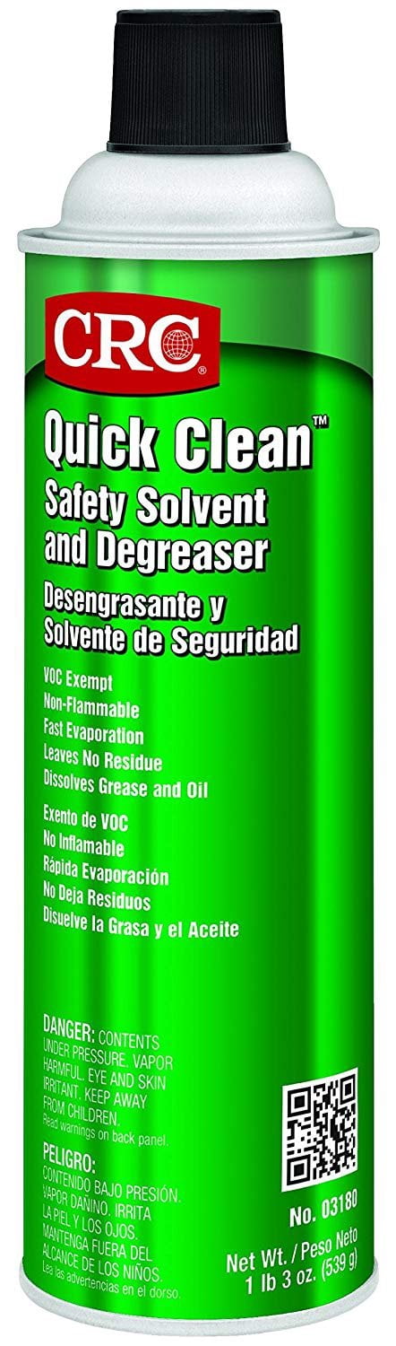 CRC Quick Clean 19 Oz. Aerosol Industrial Spray Cleaner & Degreaser ...