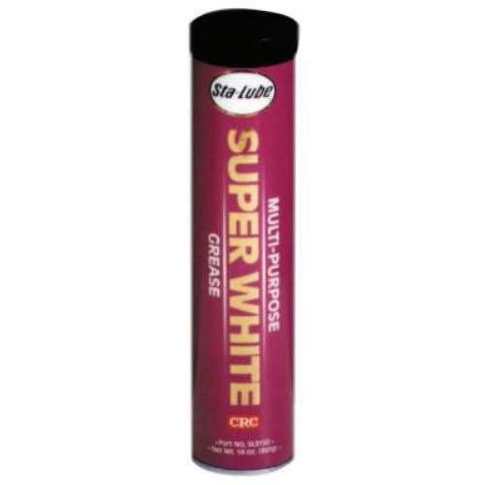 Sta Lube Super White Multi-Purpose Lithium Grease, Bright White, 14 Oz ...