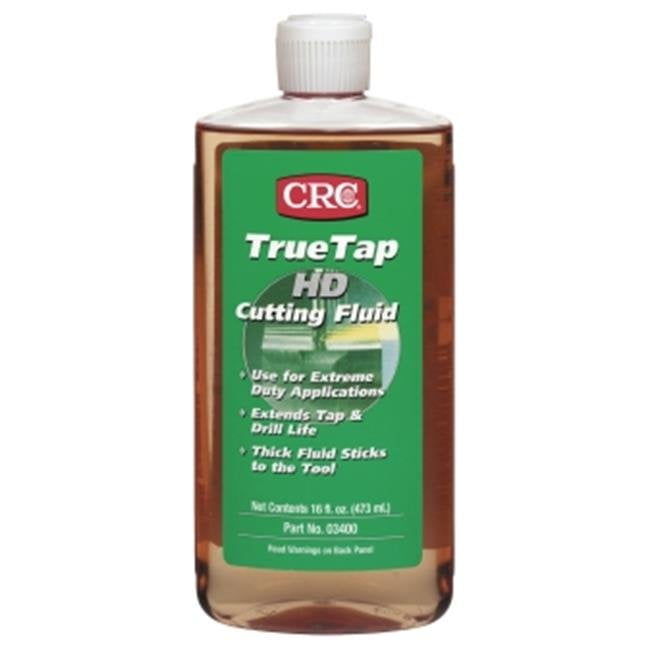 CRC Truetap HD Cutting Fluid 03400 - 16 Fl. Oz. Heavy Duty Tapping Oil ...