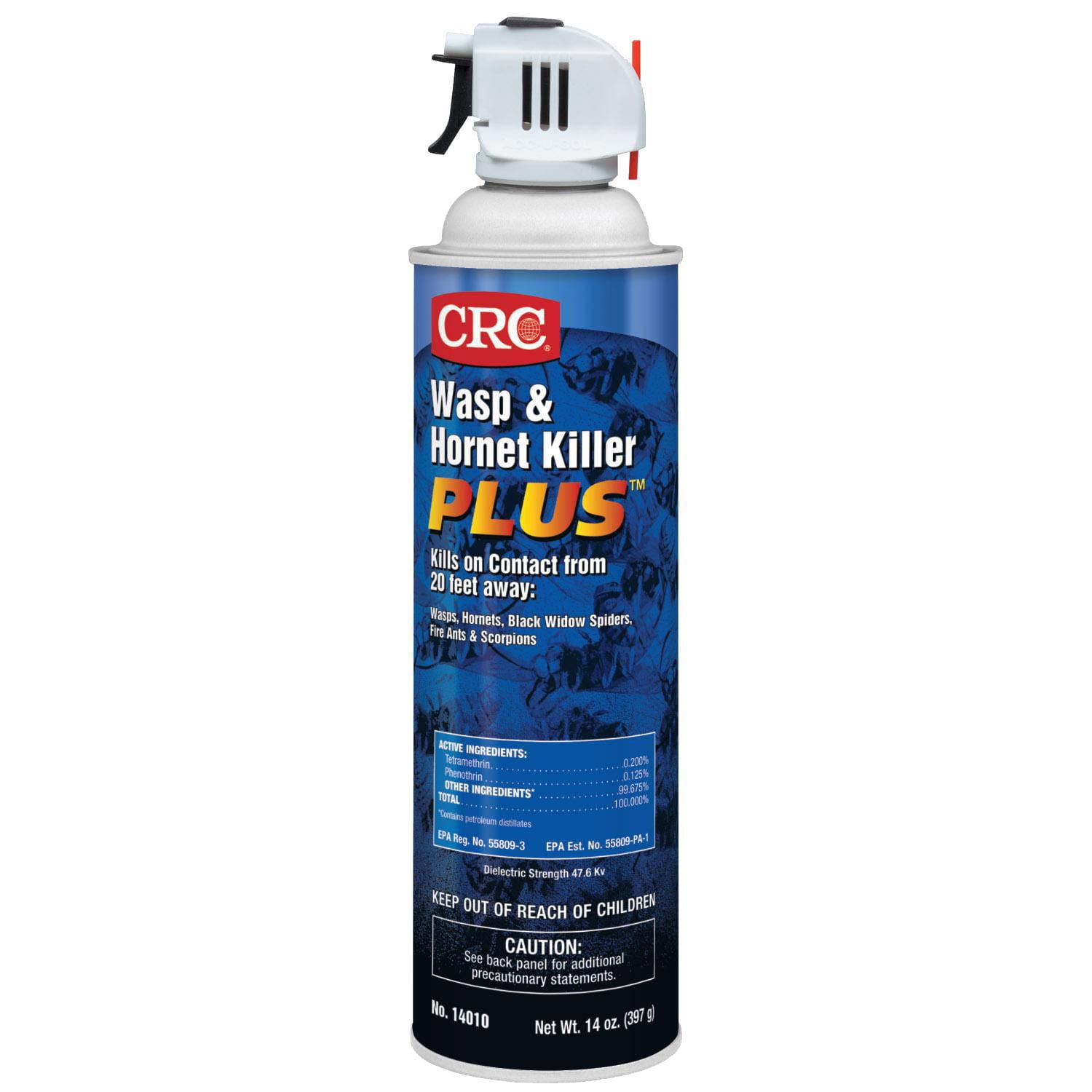 CRC Wasp and Hornet Killer Plus Insecticide, 14 Ounce - Walmart.com
