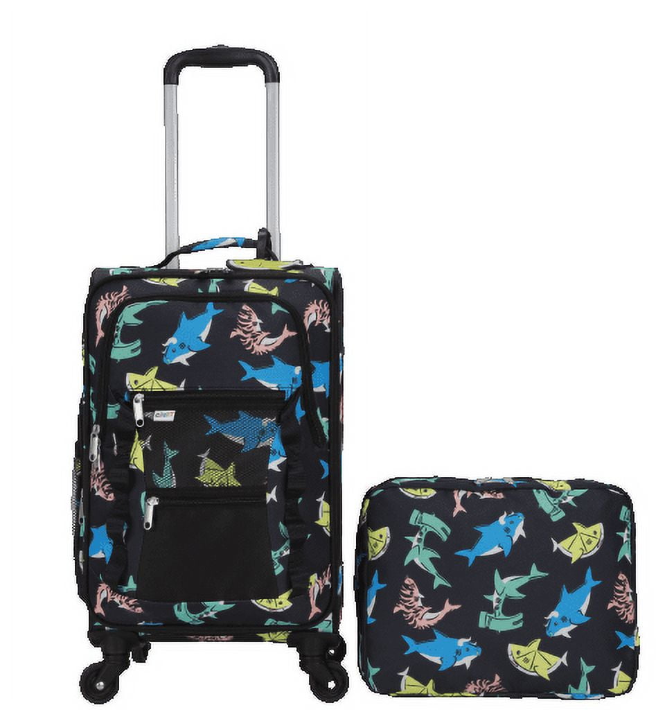 CRCKT 3 Piece Jawsome 21-inch Softside Carry-On Luggage with Packing ...