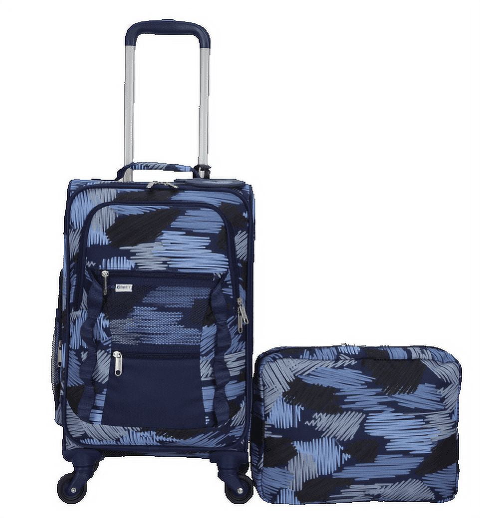 CRCKT 3 Piece So Fly Kids 21-inch Softside Luggage with Packing Cube ...