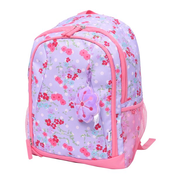 CRCKT Kids Young Girls 15-inch School Backpack with Plush Dangle ...